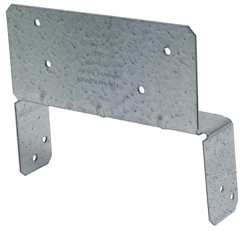 Simpson Strong-Tie LPC Series LPC6Z Post Cap, 6 x 6 in Post/Joist ...