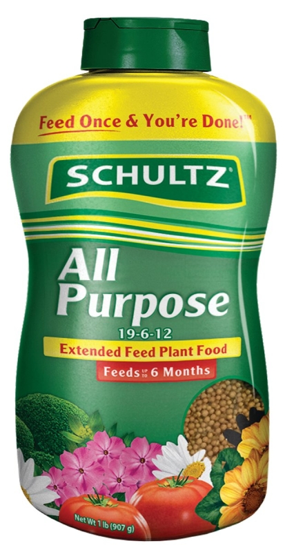 Schultz SPF48790 Plant Food, 1 lb, 19-6-12 N-P-K Ratio | Plastic ...