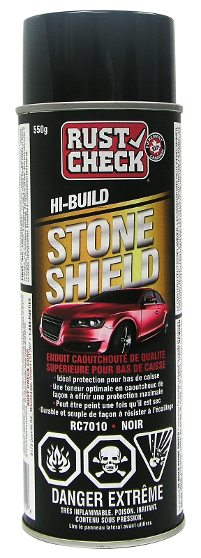 Rust Check 7010 Undercoating Spray Paint, Black, 550 g | Plastic ...