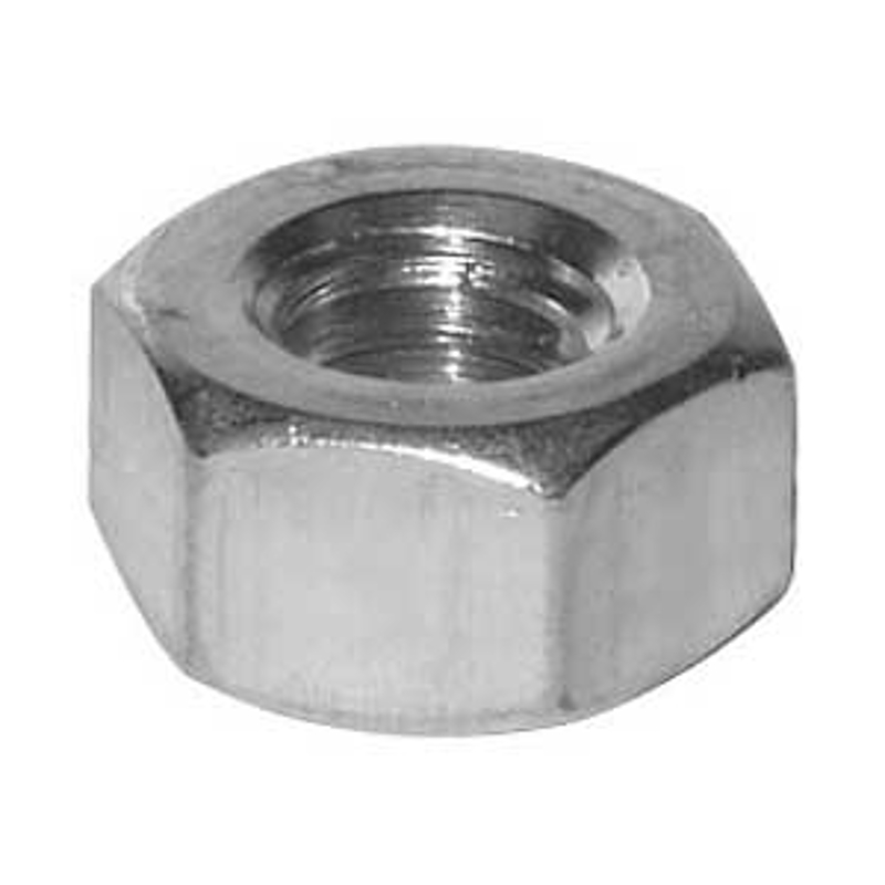 Reliable FHNZM6MR Hex Nut, Metric, Coarse Thread, M6-1 Thread, Steel ...