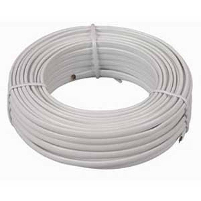 RCA CTP050WHR Modular Line Cord, 50 ft Wire, Plastic Sheath, White ...