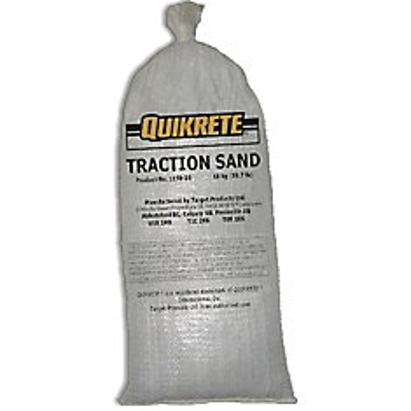 Quikrete 115831 Traction Sand, Granular Solid, 18 kg Bag | Plastic ...
