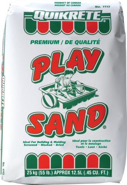 Quikrete 111325 Play Sand, Granular, 50 lb Bag | Plastic Express Inc.