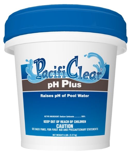PacifiClear F083005040PC pH Plus Balancer, Granular, 5 lb Pail ...