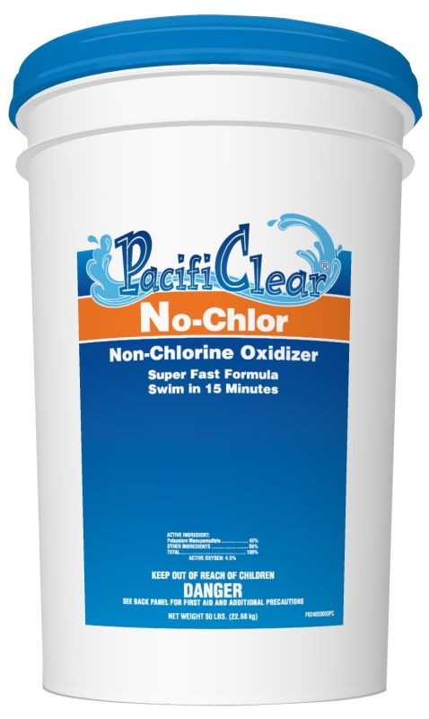 PacifiClear F024050050PC No-Chlorine Pool Chemical, 50 lb Pail ...