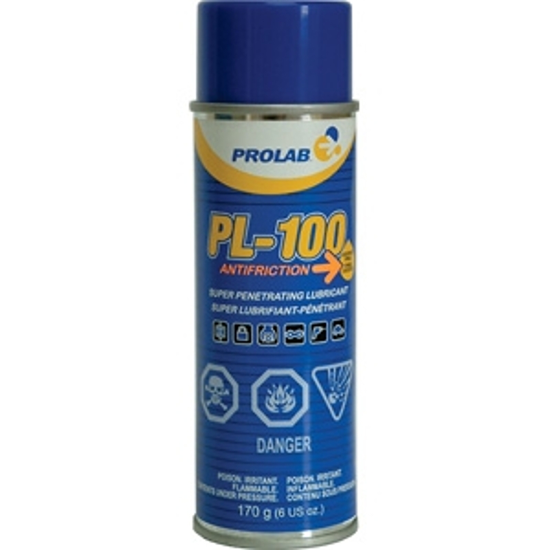 PROLAB 598350PL100 Lubricant, 350 g Aerosol Can, Liquid | Plastic ...