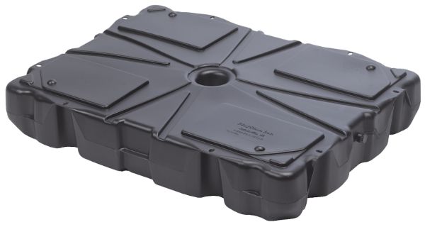 PLAYSTAR PS 1155 Dock Float, 36 in L, 48 in W, 9 in H, Polyethylene ...