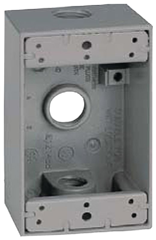 Orbit 1B50 1B50-3 Weatherproof Box, 2-3/4 in W, 2 in D, 4-1/2 in H, 1 ...