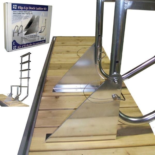 Multinautic 15529 Ladder Kit, Polyethylene | Plastic Express Inc.
