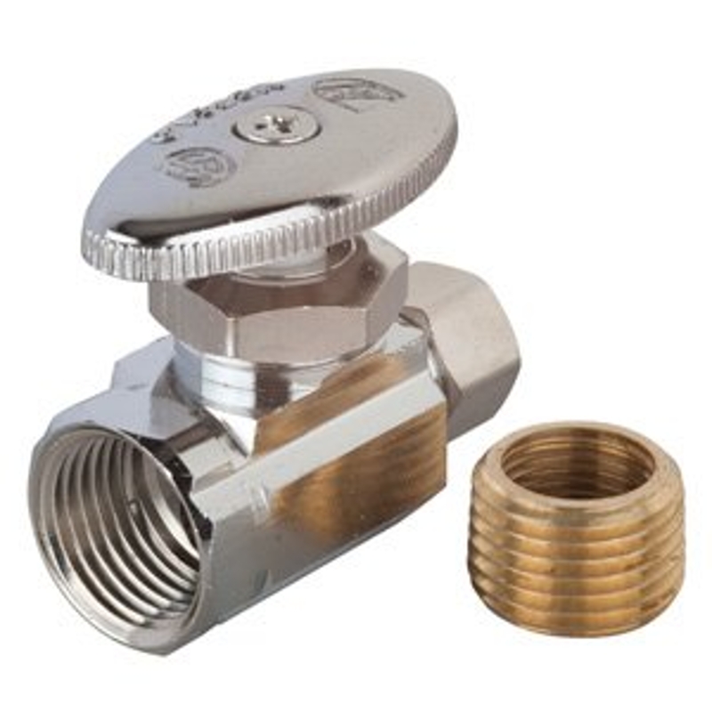 Moen M-Line Series M4750 Straight Shut-Off Valve, 3/8 x 1/2 in ...