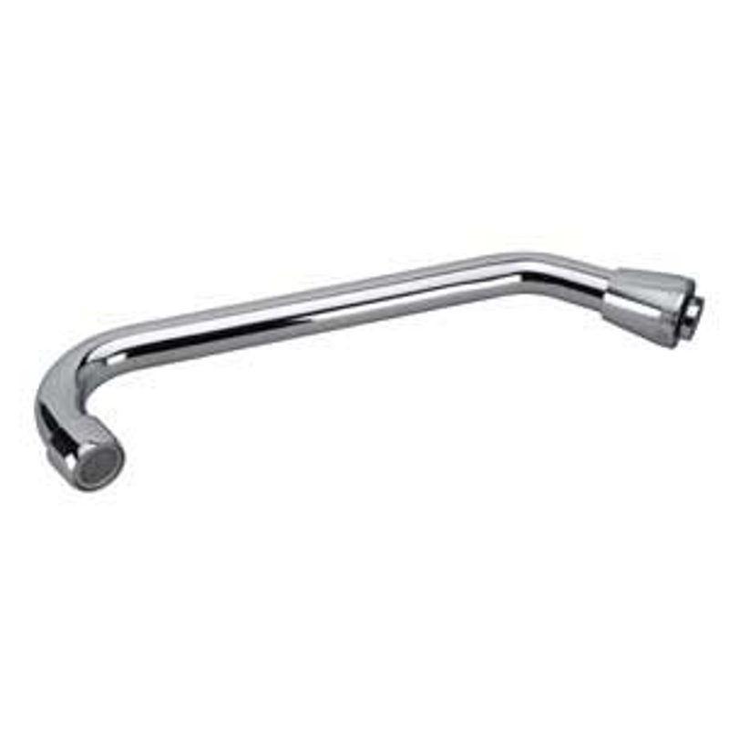 Moen M-Line Series M3435 Waltec Kitchen Spout, Metal, Chrome Plated ...