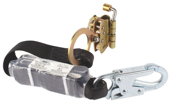 SAFETY WORKS FP13130 Automatic Sliding Rope Grab, Polyester Line ...