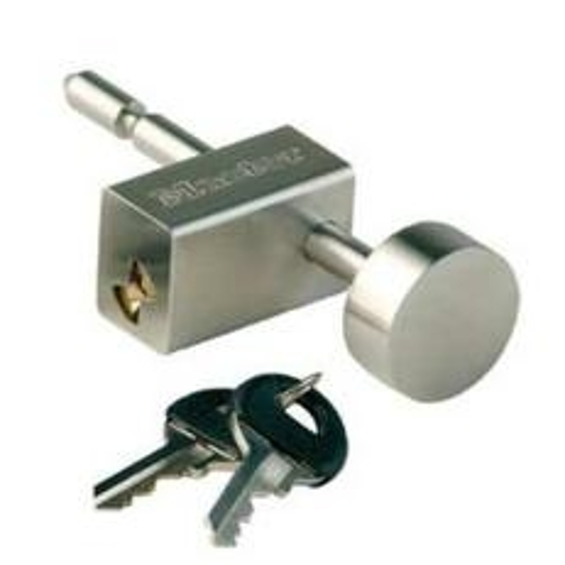 Master Lock 2847DAT Coupler Latch Lock, 9/16 to 2-3/4 in OAL, Stainless ...