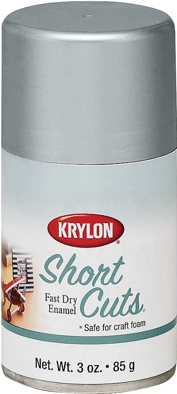 Krylon KSCS032 Craft Spray Paint, High-Gloss, Chrome, 3 oz, Can ...