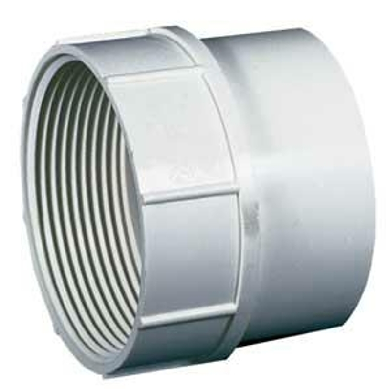 IPEX 040954 Cleanout Adapter, 4 in, Spigot x FPT, PVC | Plastic Express ...