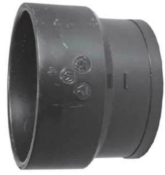 IPEX 027524 Pipe Adapter, 4 in, Spigot x Hub, ABS, SCH 40 Schedule ...