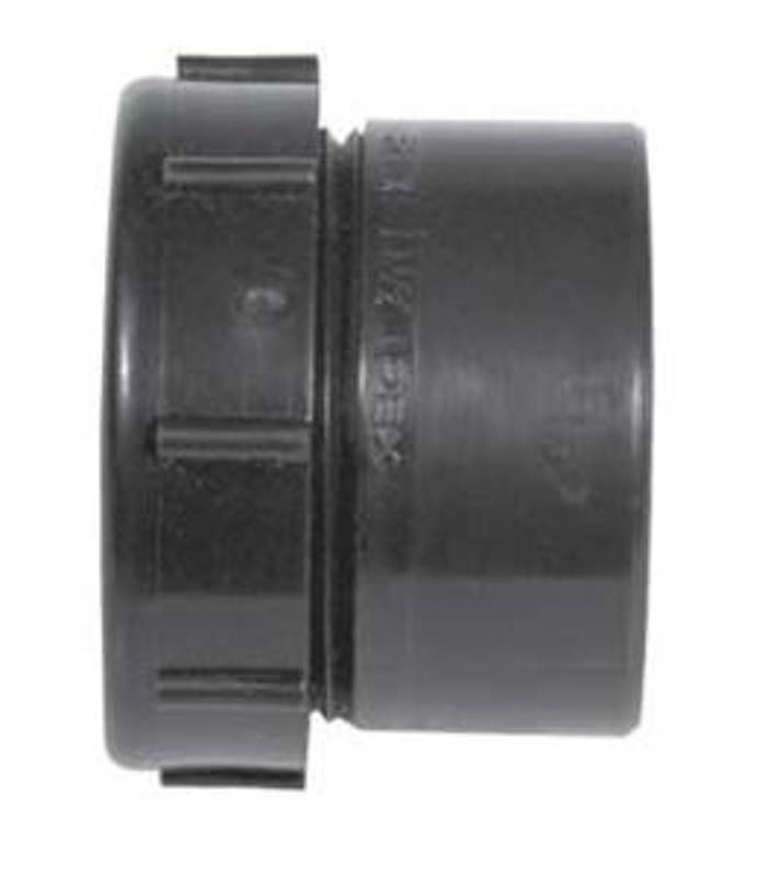 IPEX 027478 Trap Pipe Adapter, 1-1/2 x 1-1/4 in, Spigot x Plastic Nut x ...