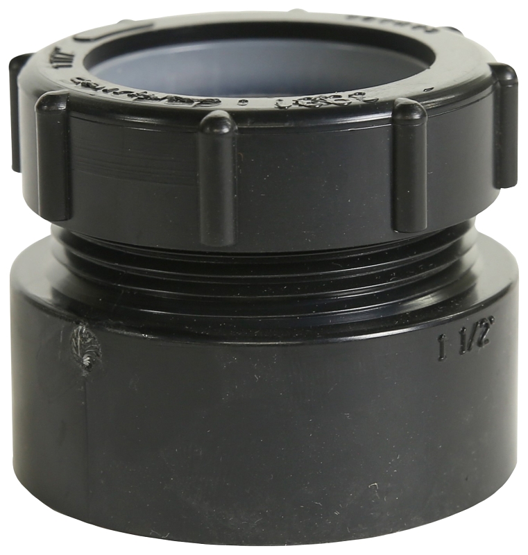 IPEX 027321 Trap Pipe Adapter, 1-1/2 in, Female x Hub x Plastic Nut ...