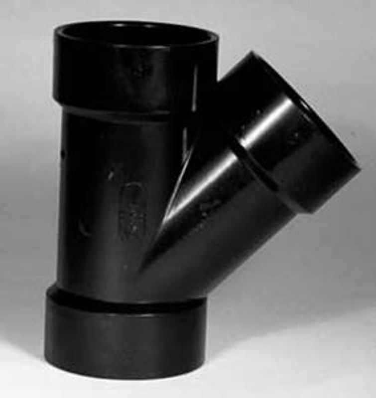 IPEX 027170 Pipe Wye, 1-1/4 in, Hub, ABS, SCH 40 Schedule | Plastic ...