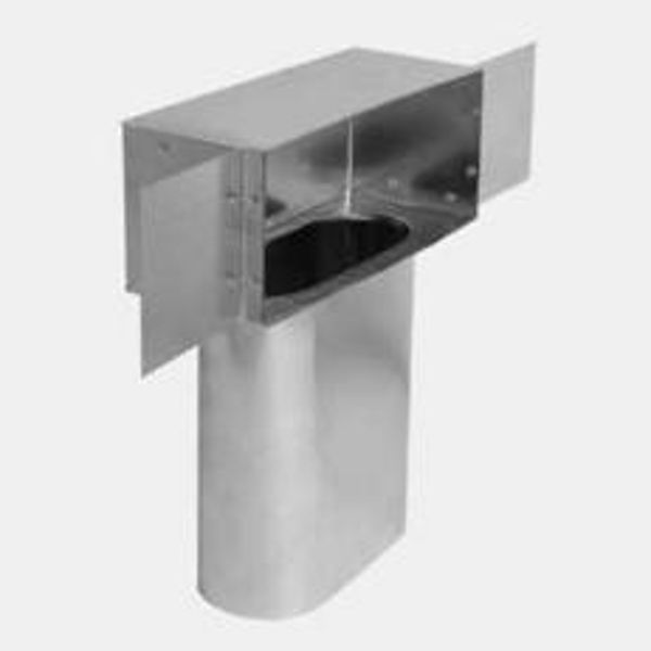 Imperial GV2071 Oval Stack Head, Galvanized | Plastic Express Inc.
