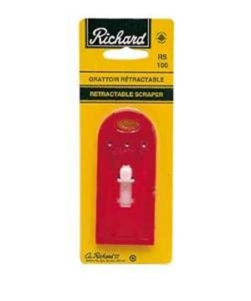 HYDE Richard RS-100 Razor Scraper, 2-1/2 in W Blade, Retractable ...