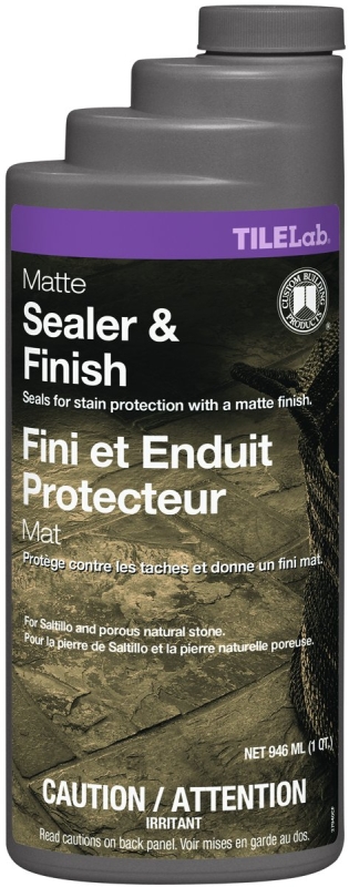CUSTOM TileLab CTLMTSSQT-3 Sealer and Finish, Matte, Liquid, Opaque ...