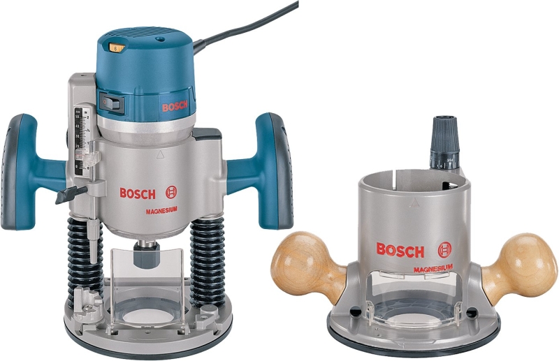 Bosch 1617EVSPK Combination Plunge and Fixed Base Router, 12 A, 1/4 to ...