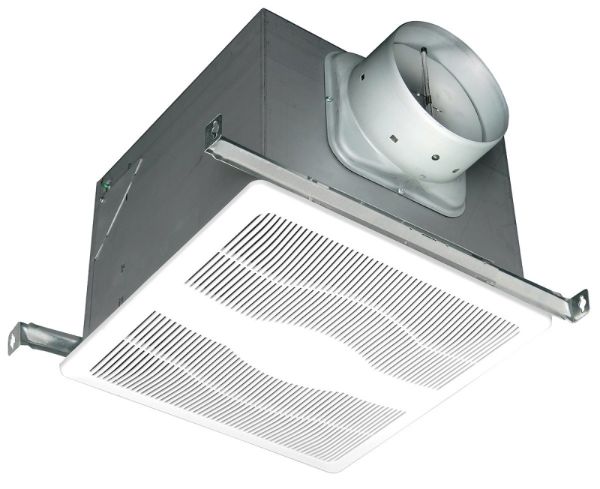 Air King ECO E130SH Humidity Sensing Exhaust Fan, 130 cfm, 0.3 A ...