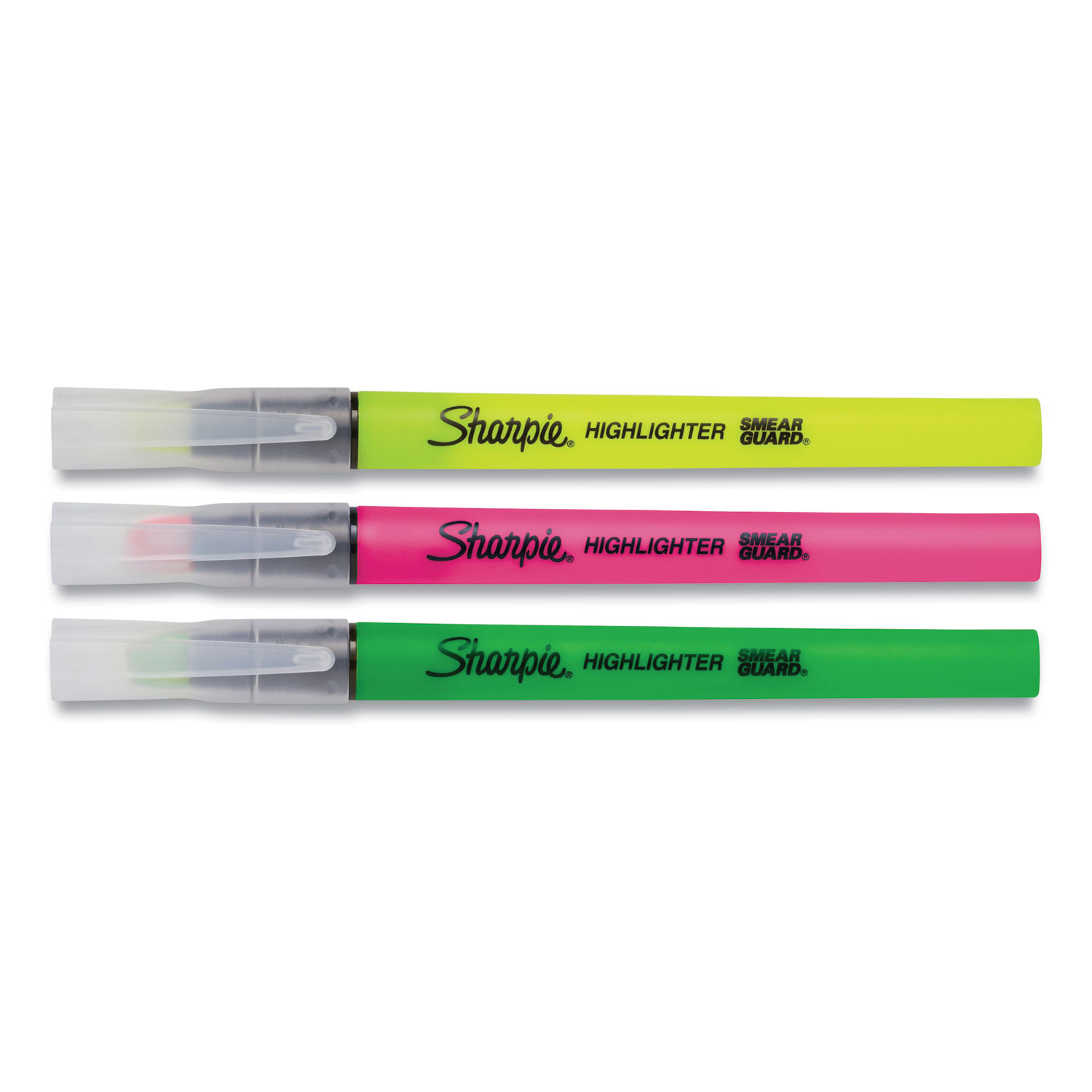Clearview Pen-Style Highlighter, Assorted Ink Colors, Chisel Tip ...