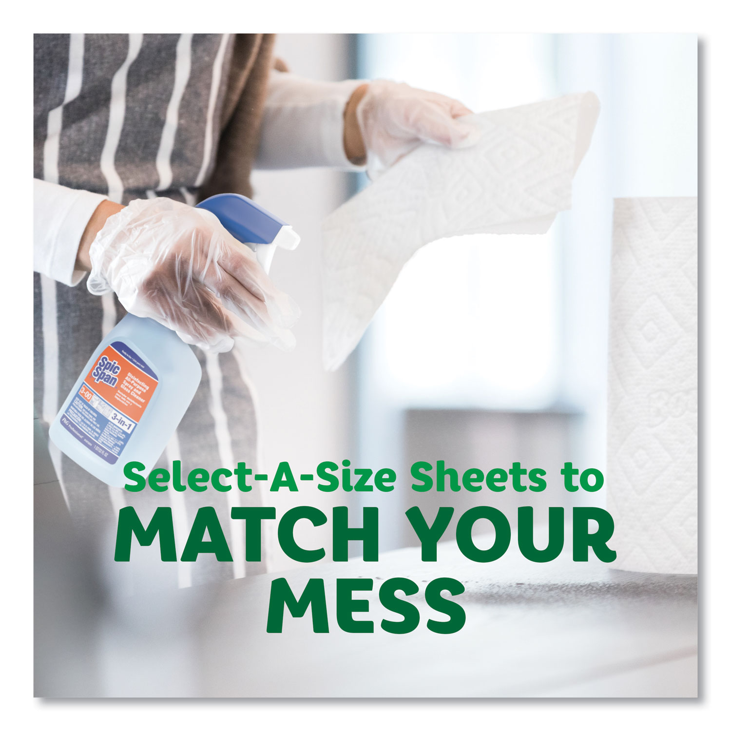 Select-a-Size Kitchen Roll Paper Towels, 2-Ply, 5.9 x 11, White, 113 ...