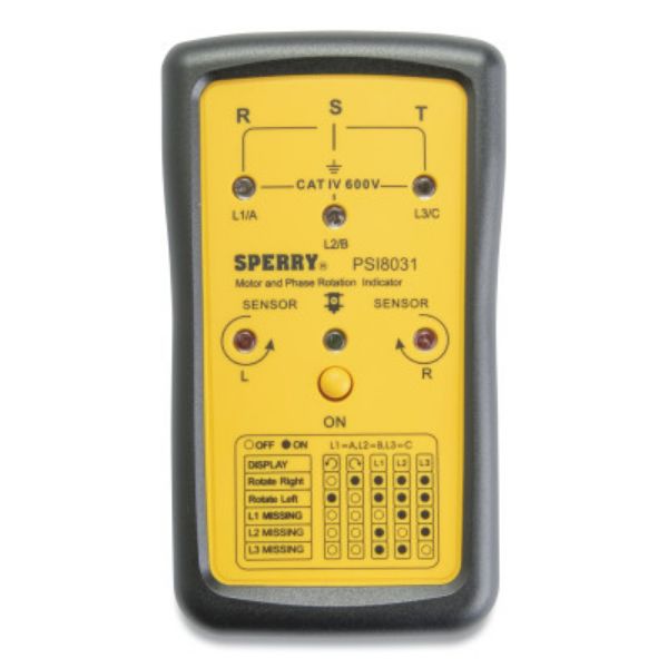 Phase Sequence & Open Phase Indicators, 600 VAC | Plastic Express Inc.