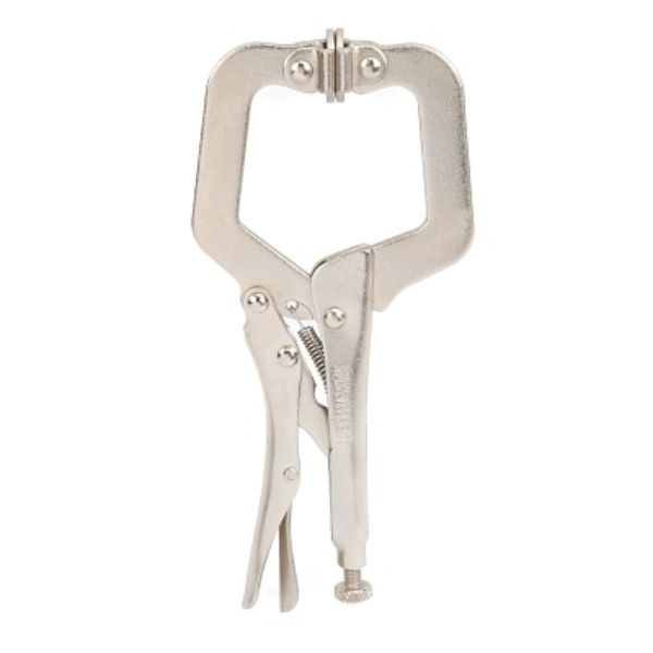 Locking Clamp, 6 in, Swivel Pads | Plastic Express Inc.