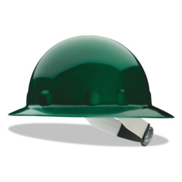 SuperEight E1 Hard Hat, 8 Point Ratchet, Green | Plastic Express Inc.