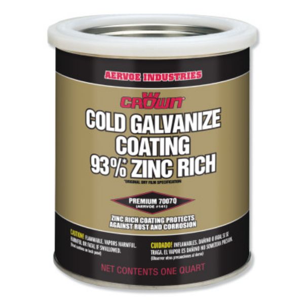 Cold Galvanizing Compound, 1 Quart Can | Plastic Express Inc.