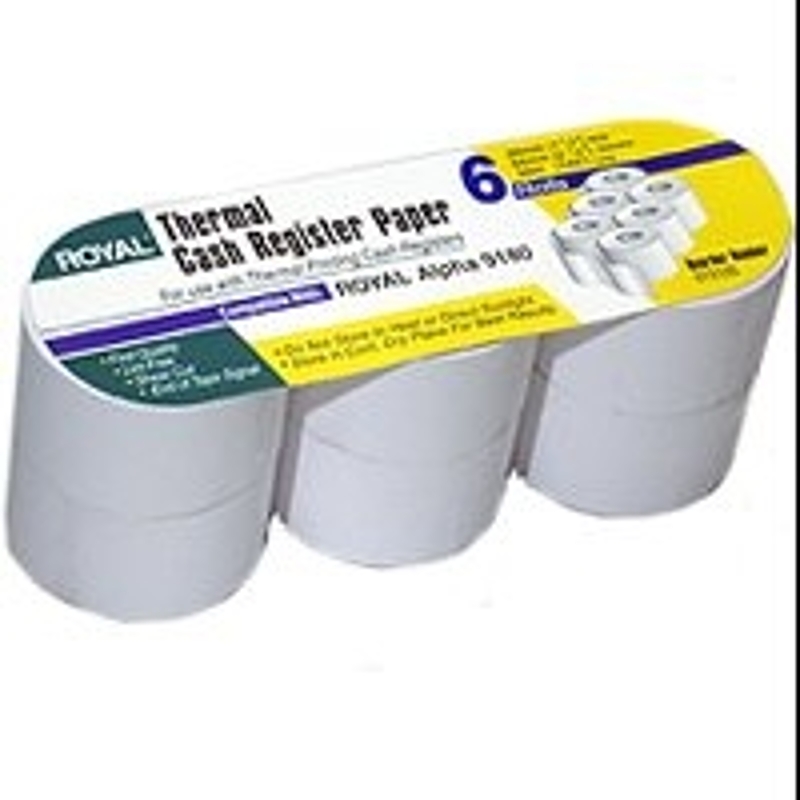 ROLL PAPER CASH REGIS 1-1/2IN | Plastic Express Inc.