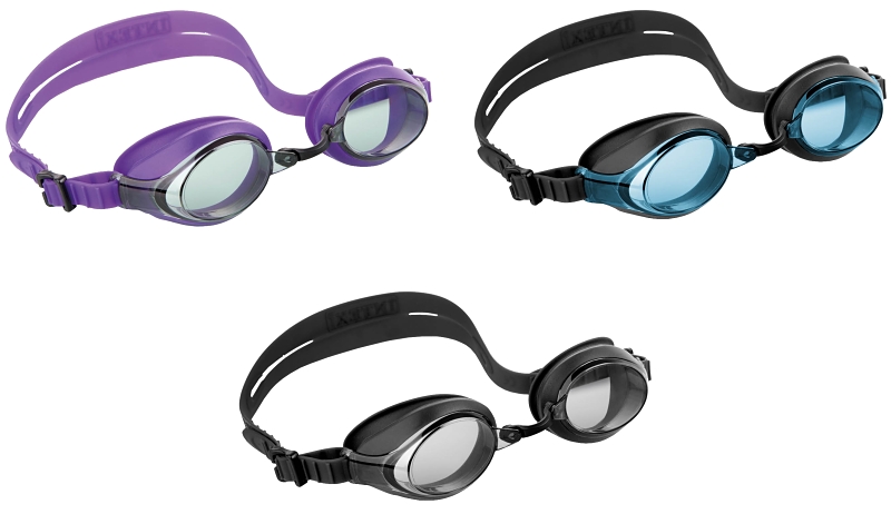 INTEX 55691 Swim Goggles, Silicone Frame | Plastic Express Inc.