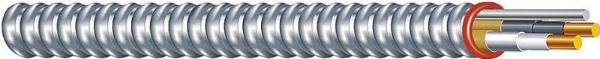 Southwire Duraclad 55274901 Armored Cable, 12 AWG Cable, 2-Conductor ...