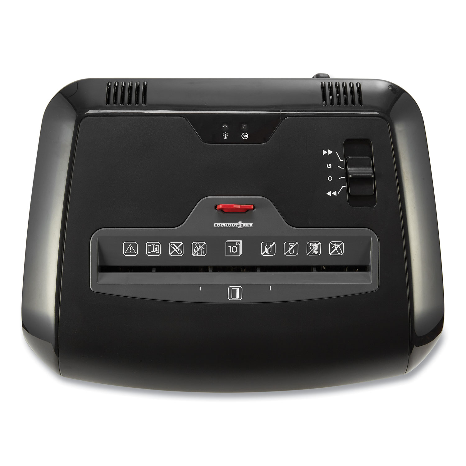 48110 Cross-Cut Shredder with Lockout Key, 10 Manual Sheet Capacity ...