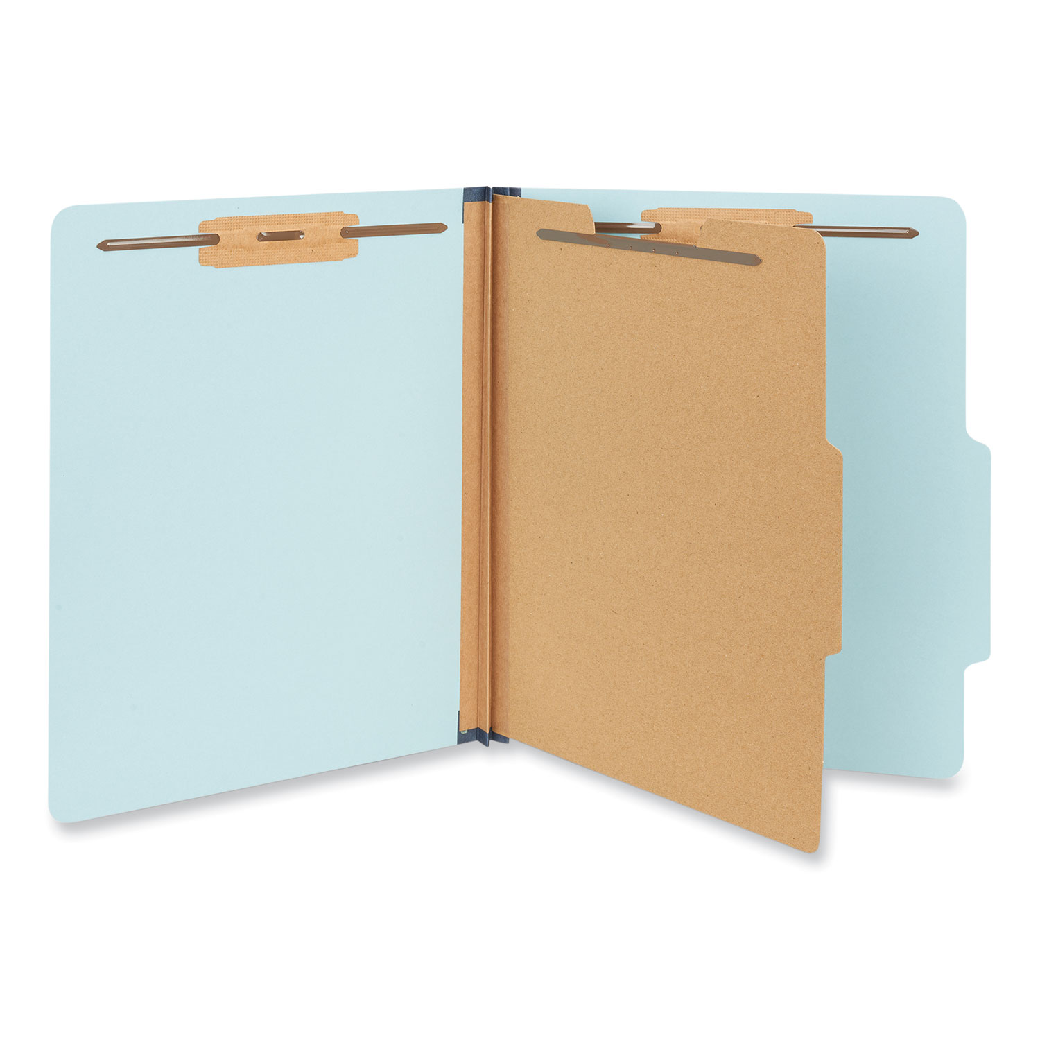 Four-Section Pressboard Classification Folders, 1.75" Expansion, 1 ...
