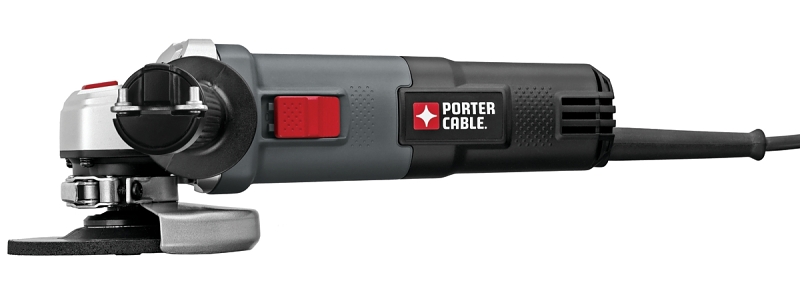 PORTER-CABLE PCEG011 Angle Grinder, 6 A, 5/8 in Spindle, 4-1/2 in Dia ...