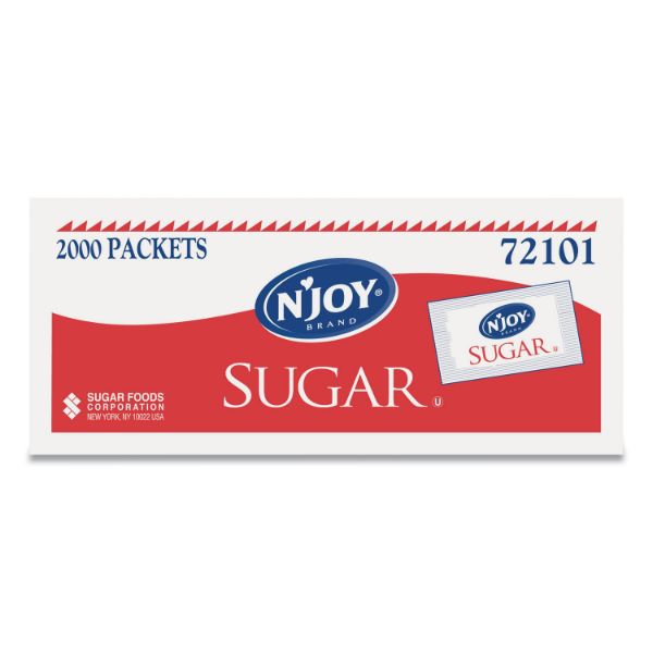Sugar Packets, 0.1 oz, 2,000 Packets/Box | Plastic Express Inc.
