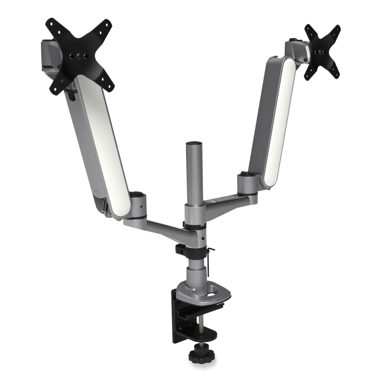 Multi-Directional Dual Monitor Arm, For 30" Monitors, 360 Deg Rotation ...
