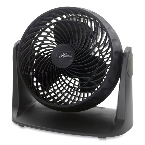 8" Adjustable Whisper Fan, Black | Plastic Express Inc.