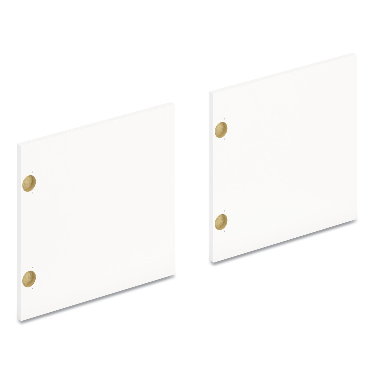 Mod Laminate Doors for 48"W Mod Desk Hutch, 15.87 x 14.83, Simply White ...