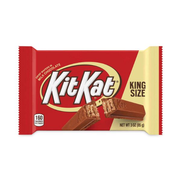 King Size Wafer Bar, 3 oz Bar, 24 Bars/Carton, Ships in 1-3 Business ...