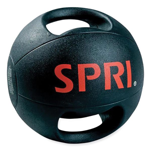Dual Grip Ball, 10 lbs, Black | Plastic Express Inc.