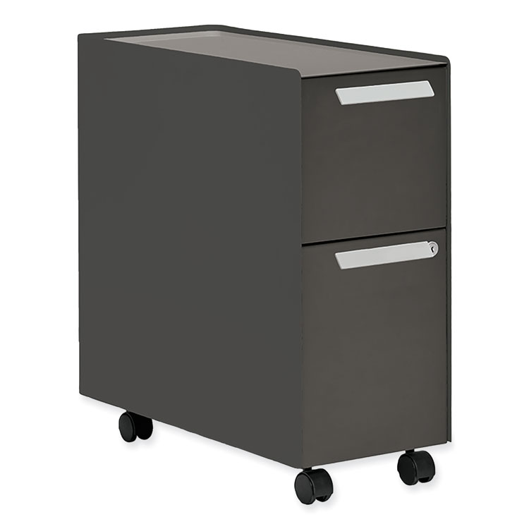 Radii 2-Drawer Mobile File Cabinet, 2 Legal/Letter-Size File Drawers ...
