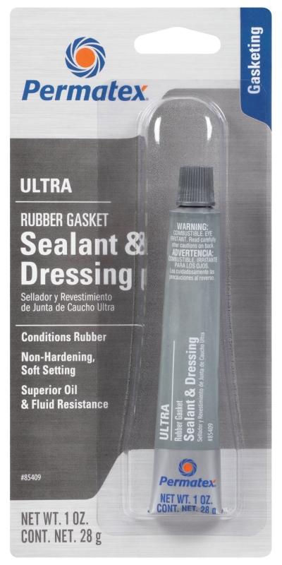 Permatex 85409 Gasket Dressing Sealant, 1 oz Package, Tube, Liquid ...