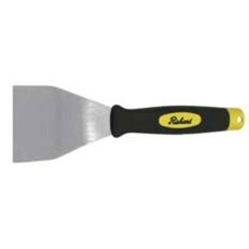 Richard 03050 Scraper, 3 in W Blade, Bent Chisel Blade, Carbon Steel ...
