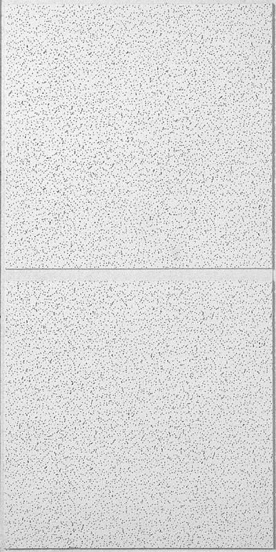 USG R2742N Ceiling Panel, 4 ft L, 2 ft W, 3/4 in Thick, Mineral Fiber ...